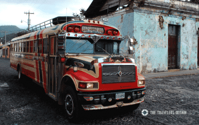 Chicken Buses - Discover it in The Travelers Within